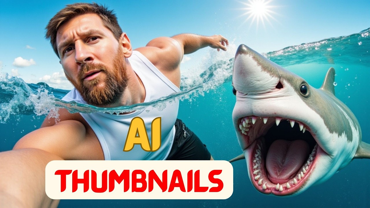 Create High CTR Professional Viral Thumbnail With AI In 2 Minutes | AI ...