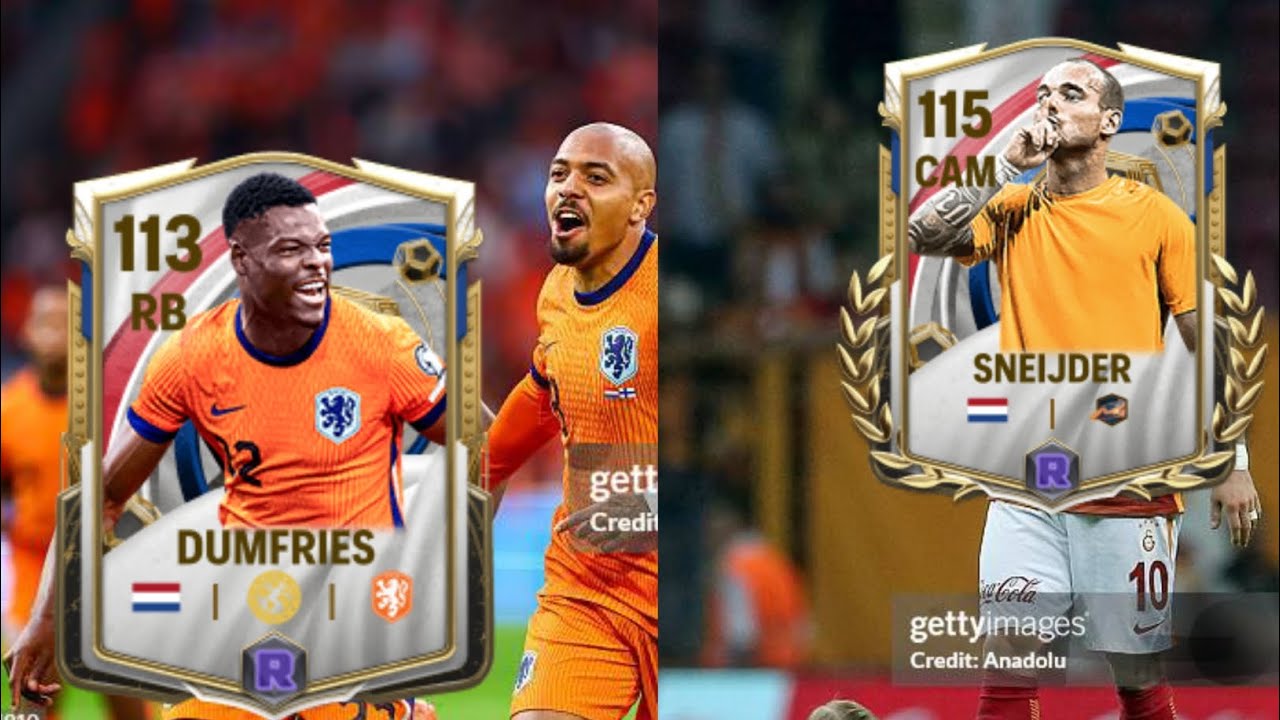 Original images of Nation's Story Netherlands FC Mobile cards - YouTube