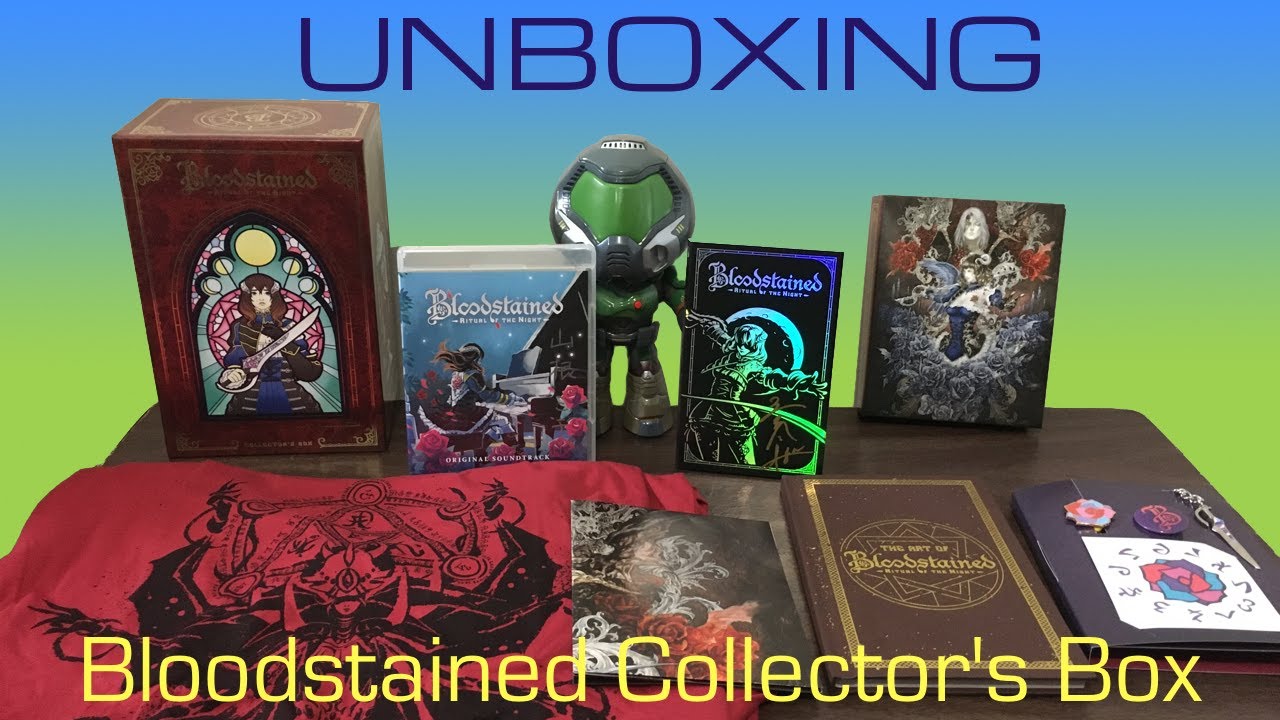 Unboxing - Bloodstained Collector's Box (autografiado) - YouTube