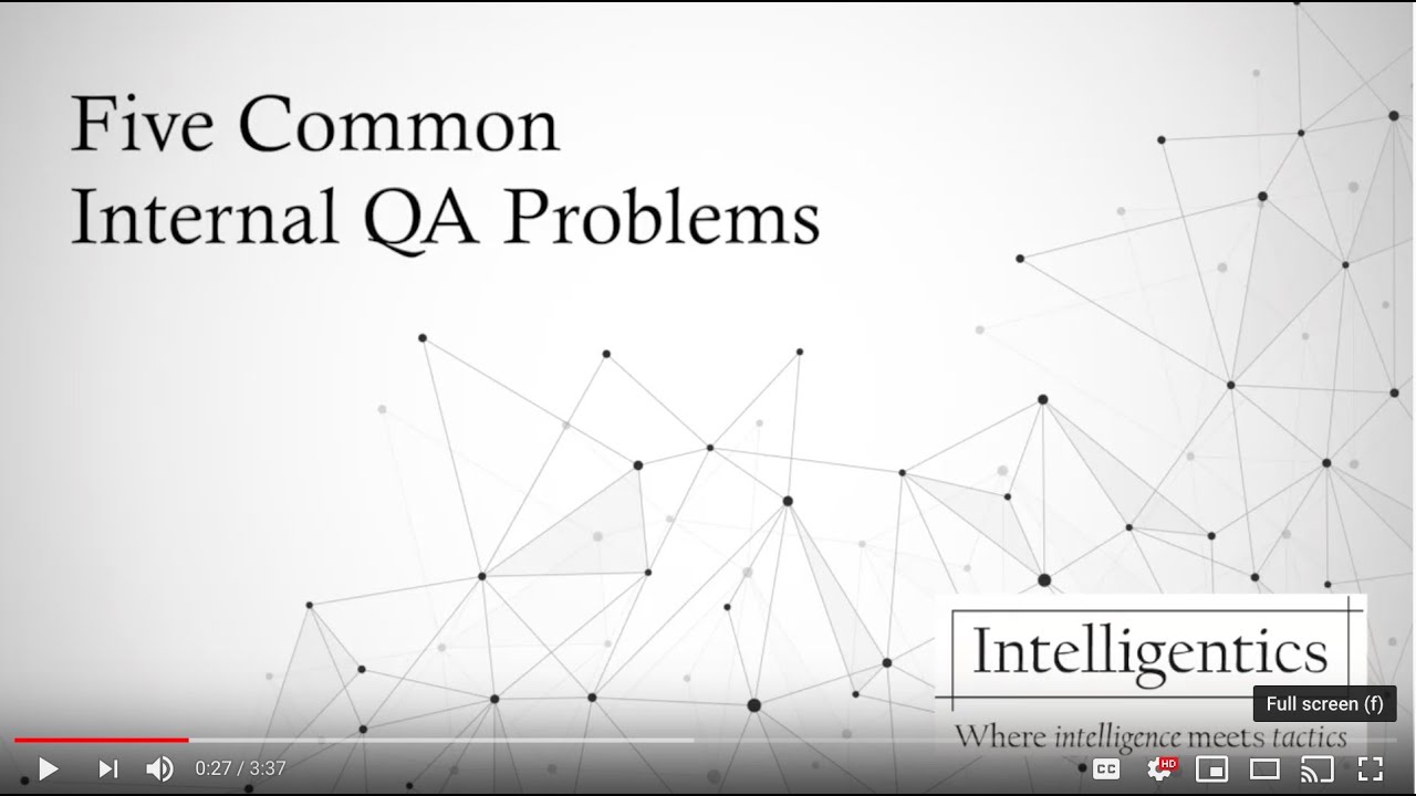 Five Common QA Problems (and how we solve them!) - YouTube