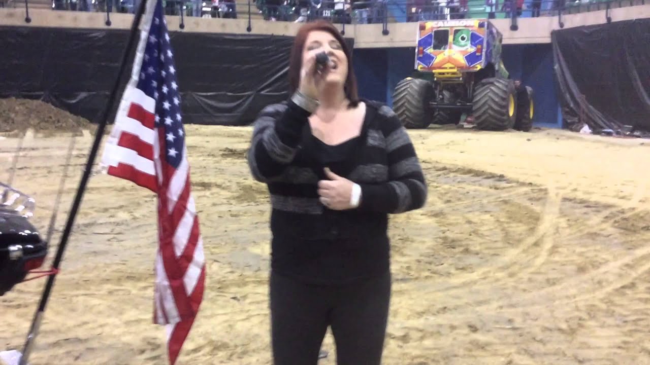Stacy Rife Sings The National Anthem - YouTube
