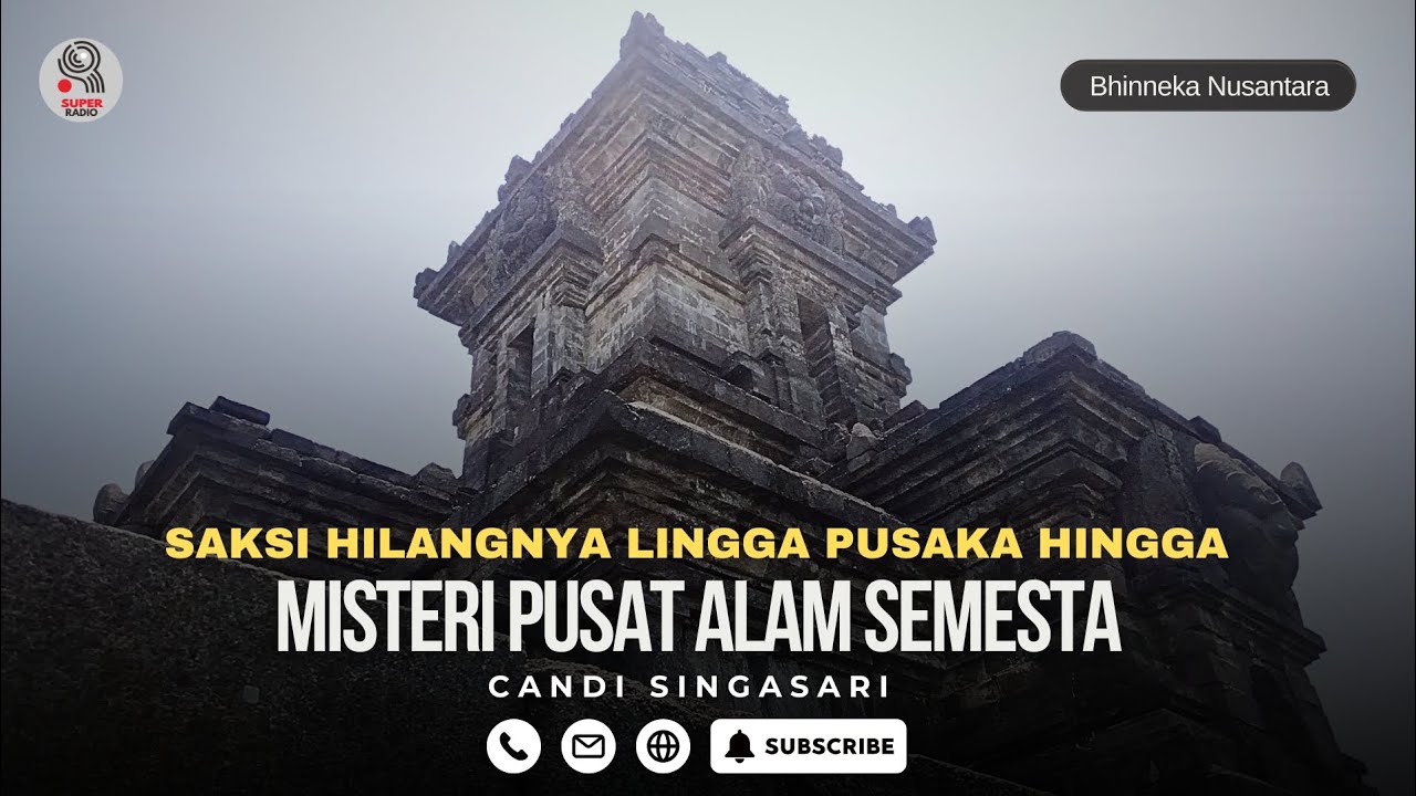 Misteri Pusat Alam Semesta di Candi Singosari - YouTube