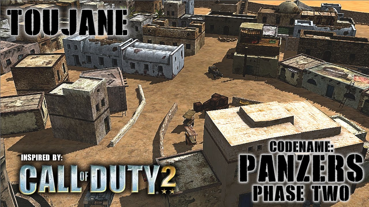 PANZERS Phase Two - Toujane (Custom Map) - YouTube