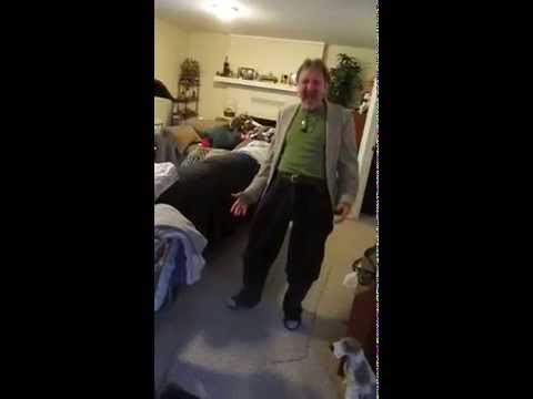 65 Years Old Grandpa Twerking
