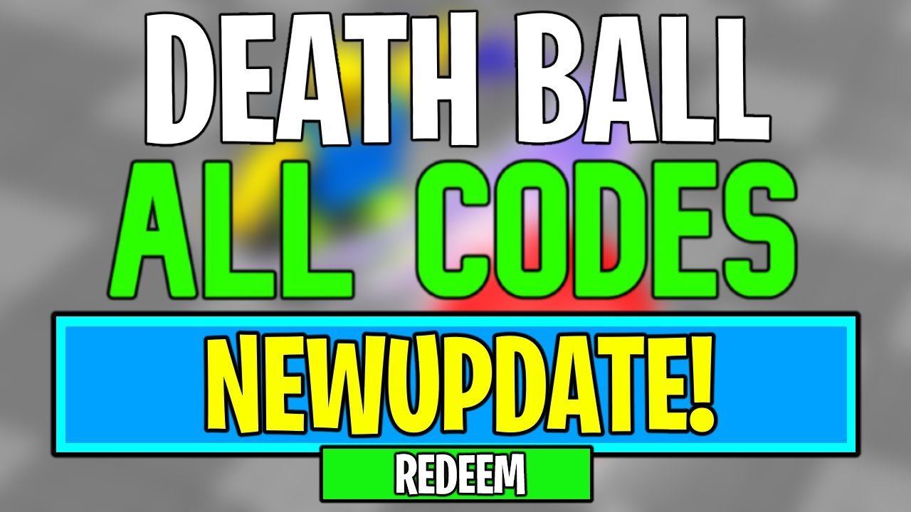 New Death Ball Codes | Roblox Death Ball Codes (May 2024) - YouTube