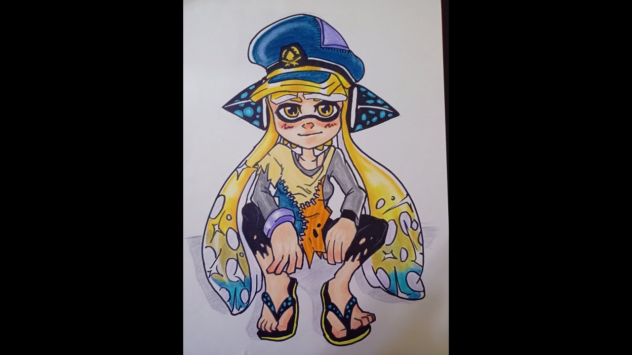 SPLATOON 3 FANART: CAPTAIN (OLD AGENT 3) - YouTube