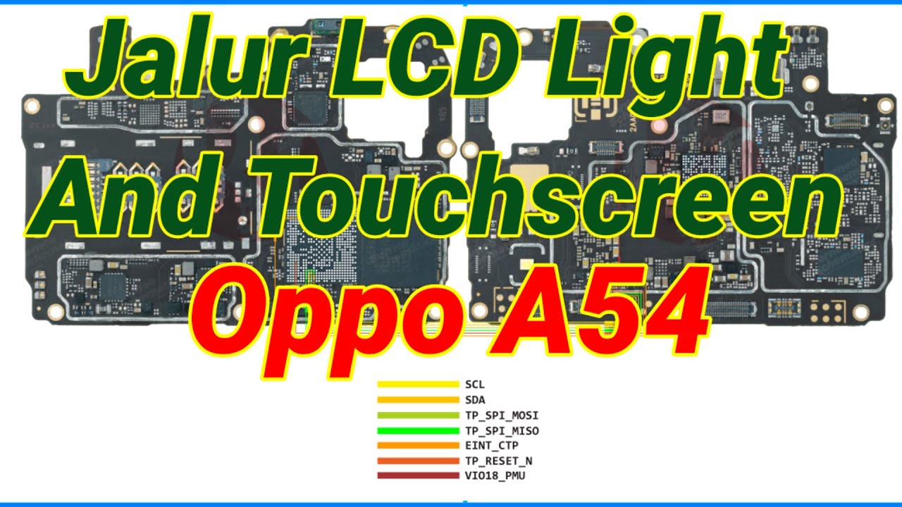 🔴 Tracking Jalur LCD LIGHT Oppo A54 - YouTube