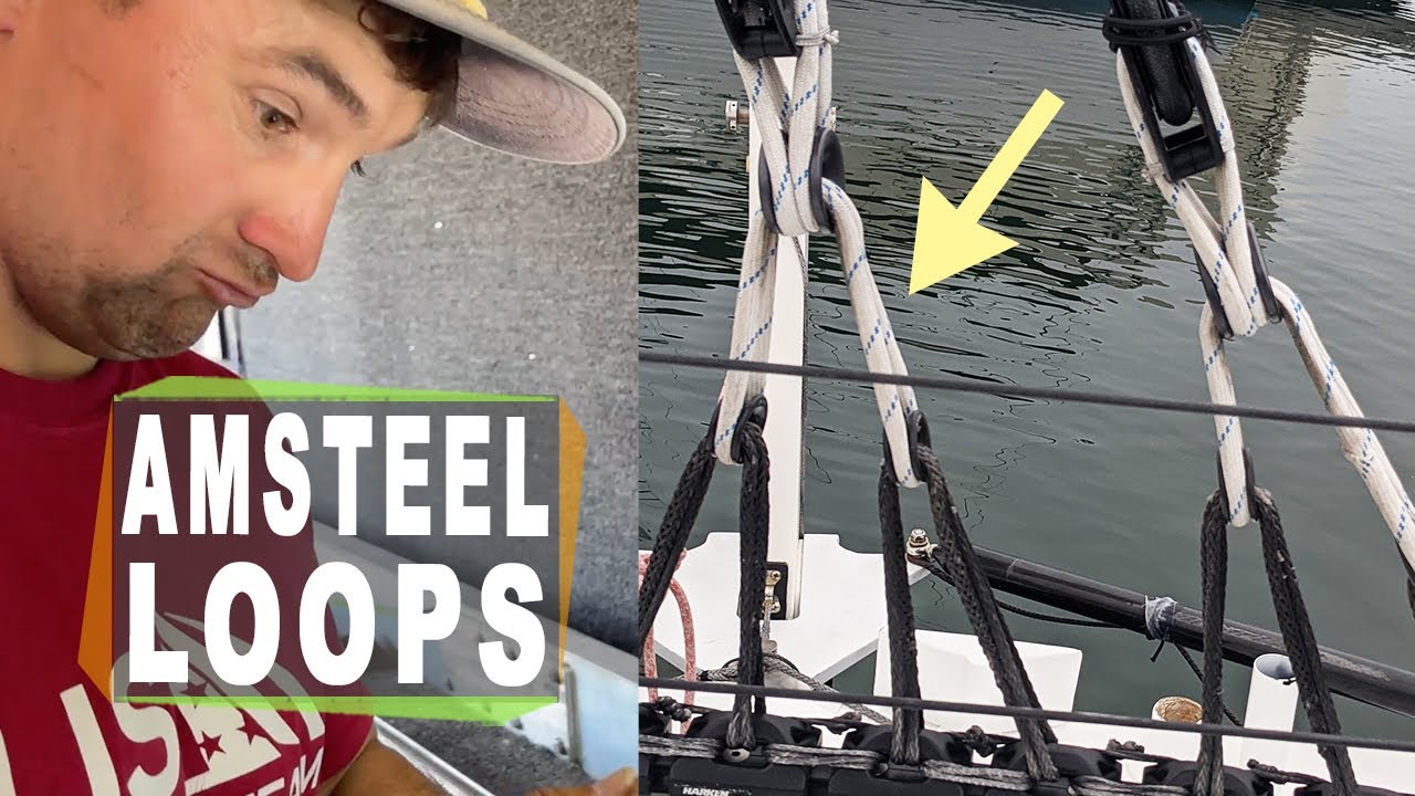Making and Breaking Amsteel / Dyneema Loops - YouTube