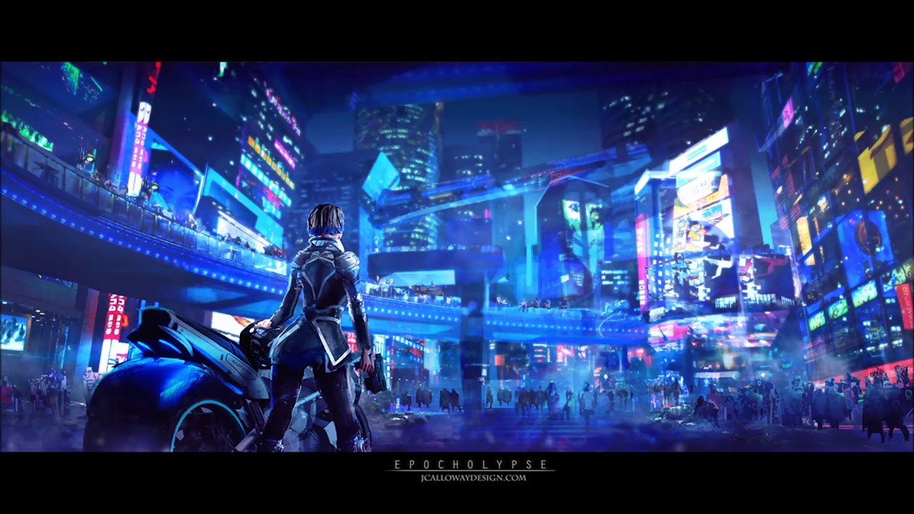 Blood on Neon Lights | Cyberpunk battle music - YouTube