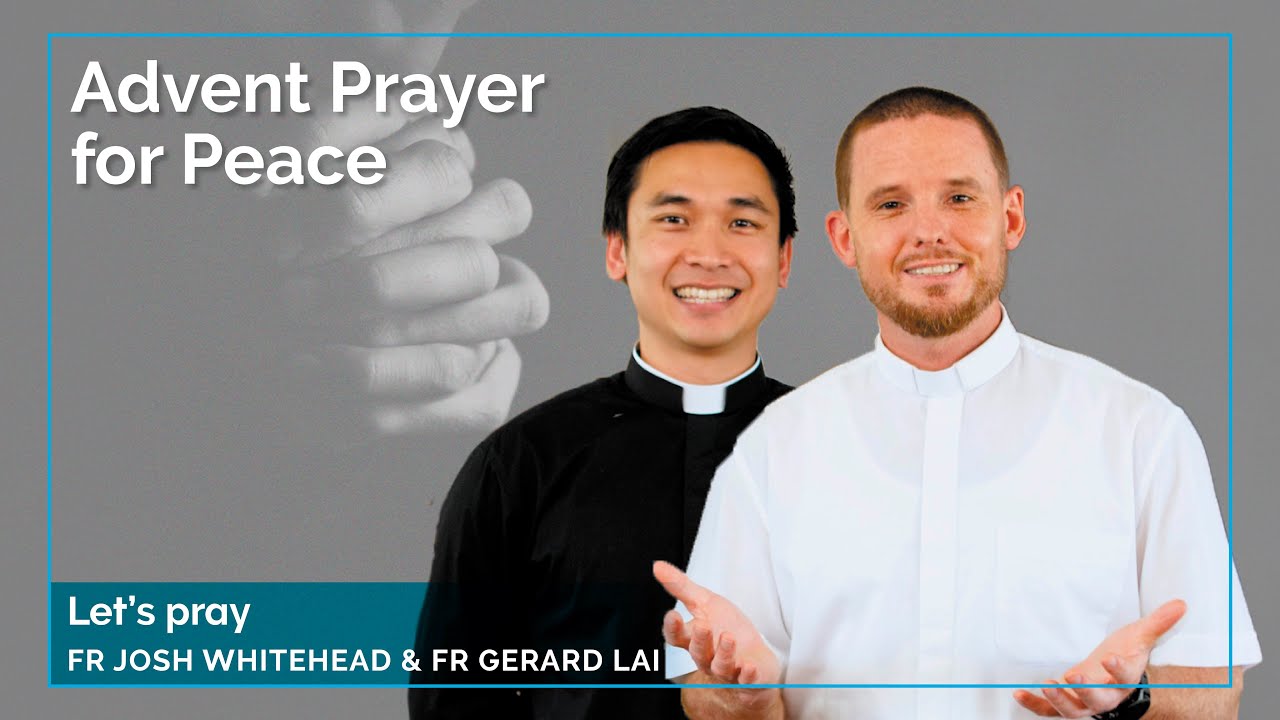 Litany Prayer for Peace During Advent 🙏🕊💜 - Let's Pray with Fr Josh ...