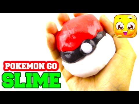 How To Make Pokemon Go Slime DIY Pokeball Putty - YouTube