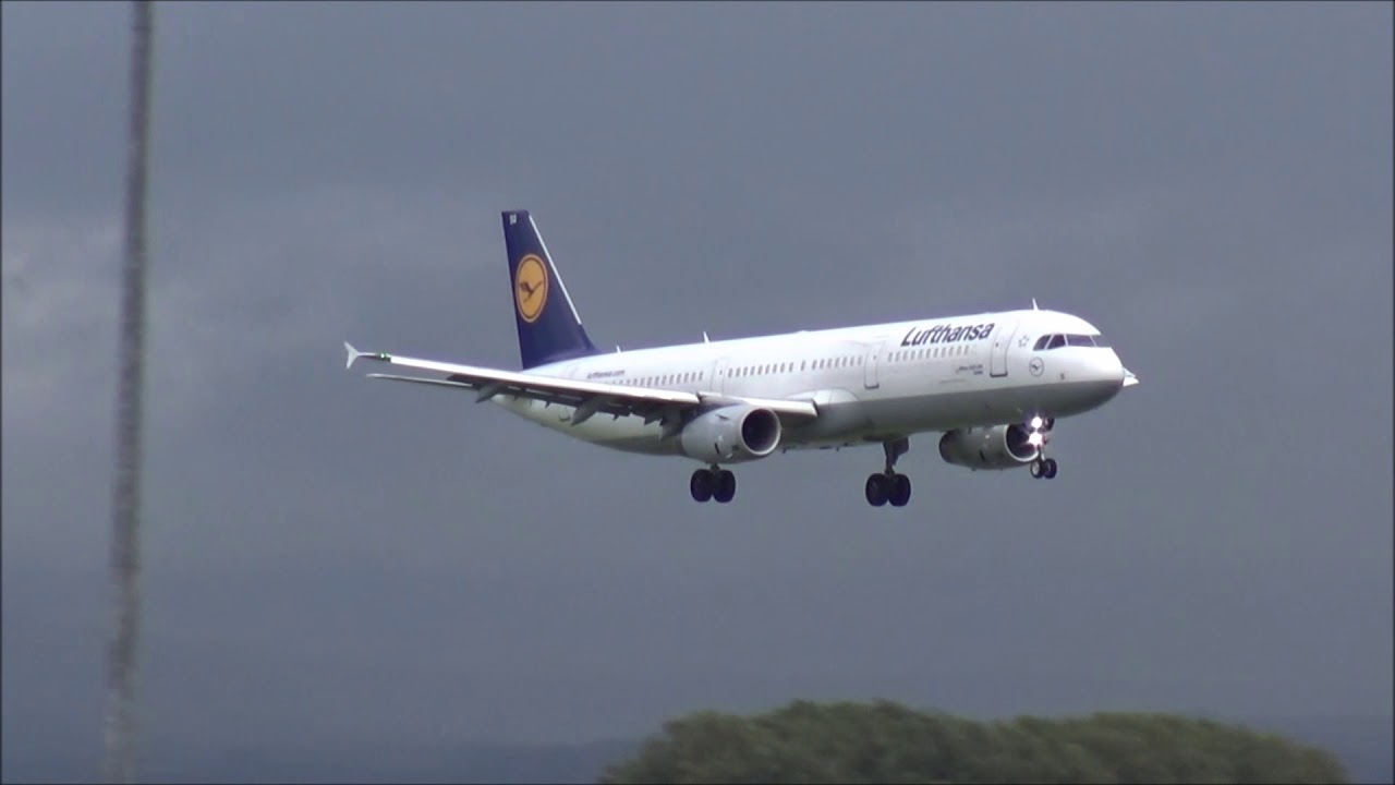 Storm Eileen Manchester Airport Arrivals 13/09/17 - Plane Spotting ...