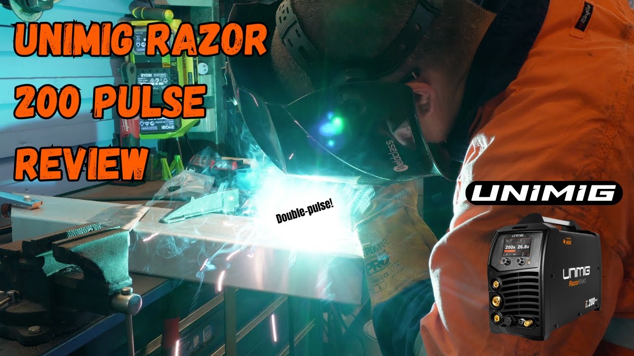 Unimig Razor 200 Pulse MIG/TIG/Stick Welder Unboxing & Review - YouTube