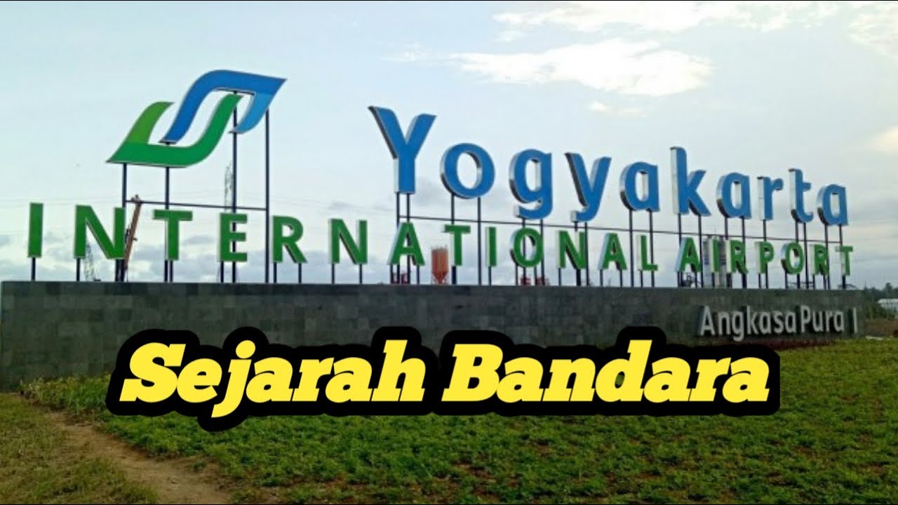 sejarah awal Di Bangunya Bandara Adisutjipto yogyakarta international airport - YouTube