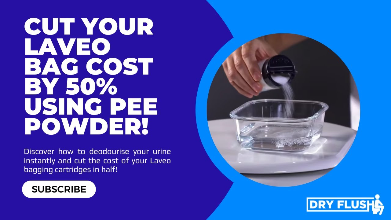 Pee Powder For Laveo Dry Flush Toilets - YouTube