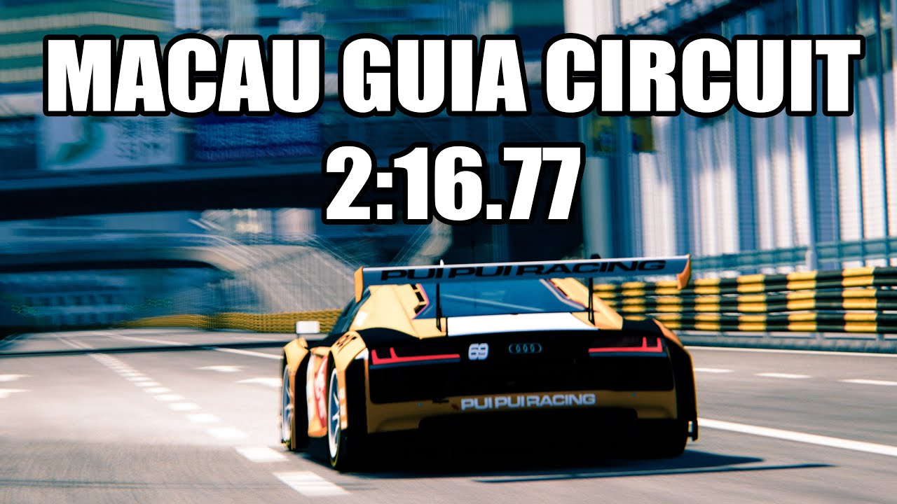 Macau Guia Circuit | R8 LMS GT3 2:16.77 | Assetto Corsa - YouTube