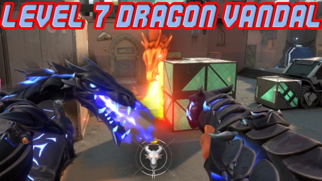 VALORANT - SHOWING OF LEVEL 7 DRAGON VANDAL - ENDERFLAME GAMEPLAY - YouTube