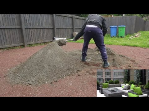 How to Mix Sand and Cement Sand Cement Mix For Paving - YouTube