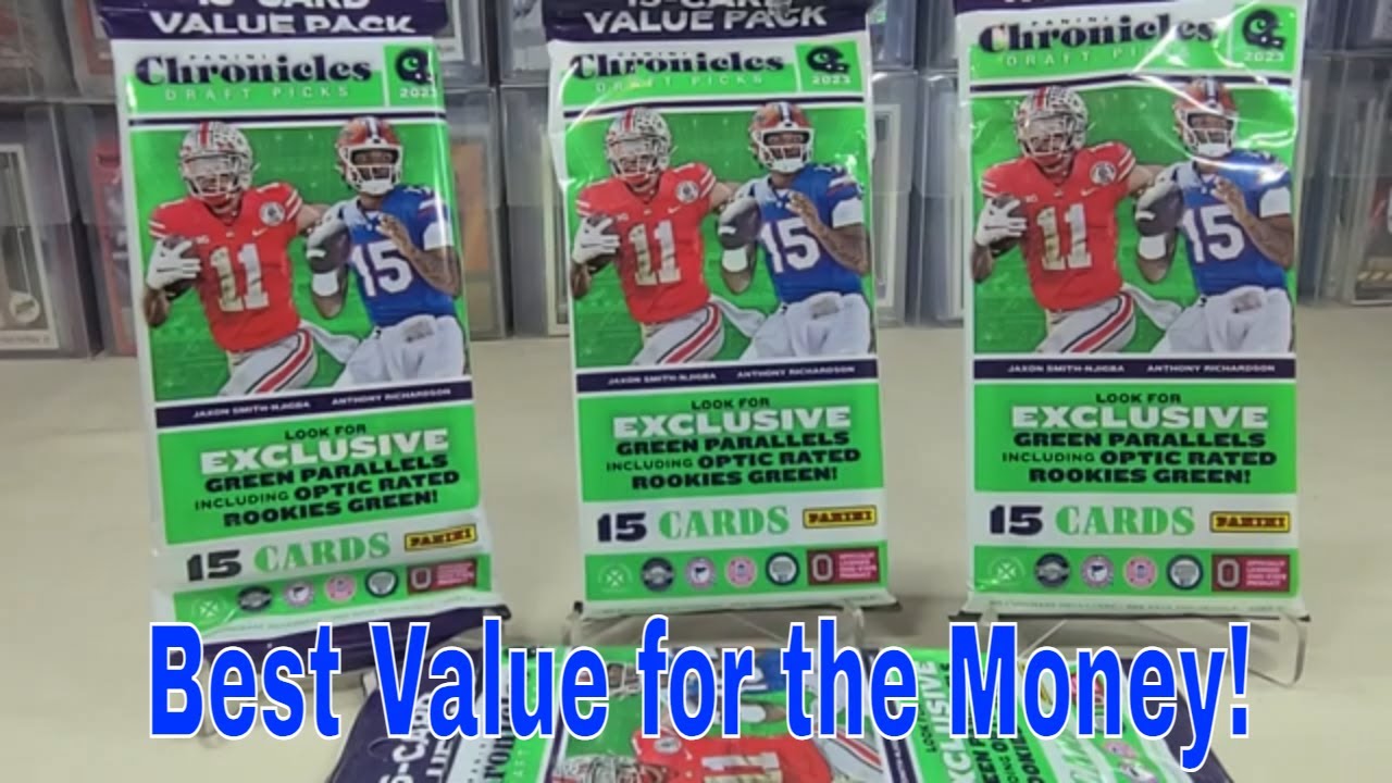 2023 Chronicles Football Value Pack Chase - YouTube