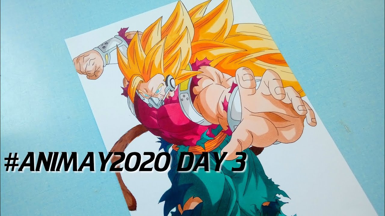 Speed Drawing - Cumber Super Saiyan カンバー (SDBH) | AniMay2020 Day 3 ...