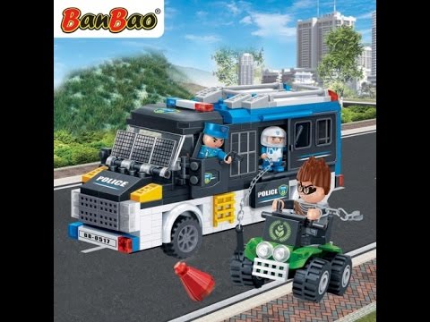 BanBao - 7003 Police Van Review - YouTube