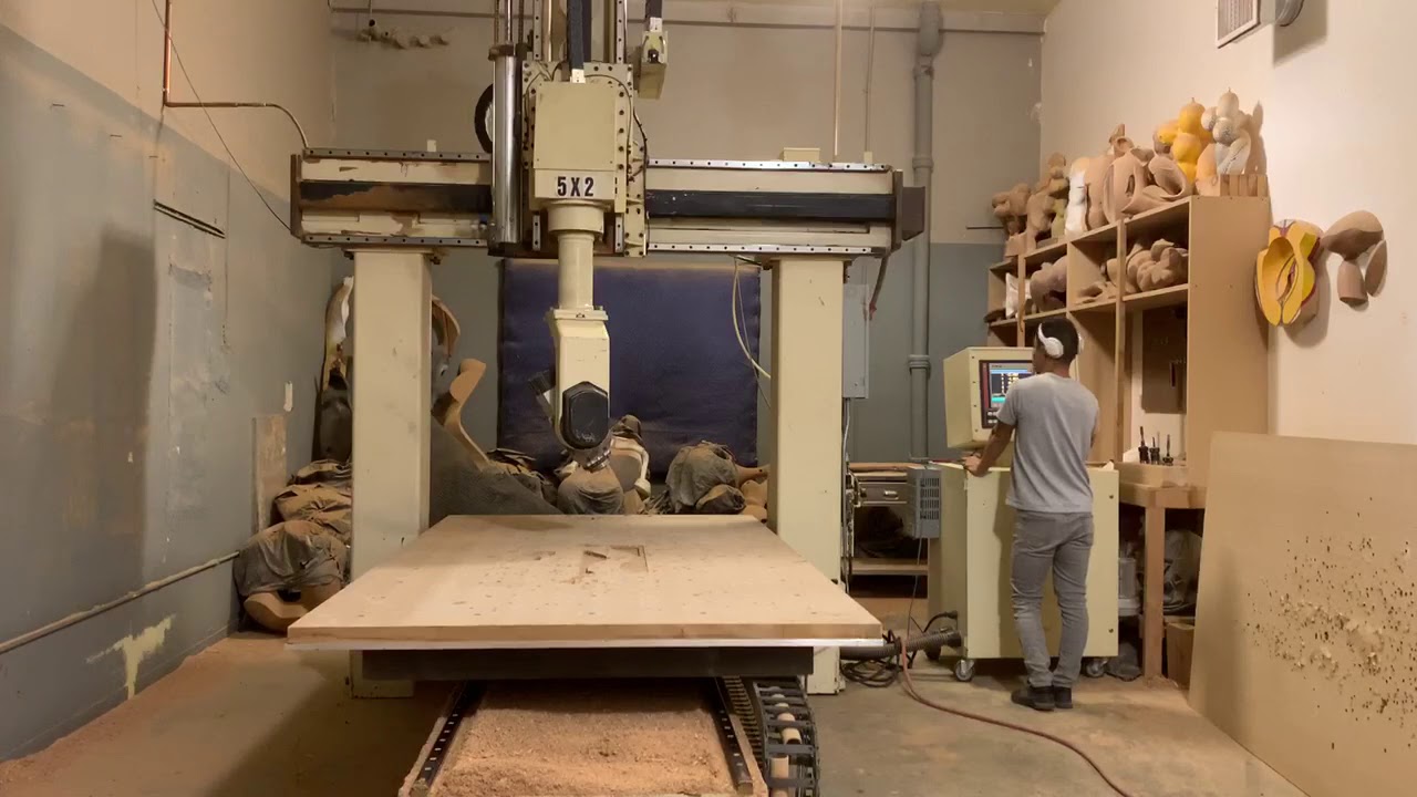 Used Motionmaster 5 Axis CNC Router E649 [SOLD] - YouTube