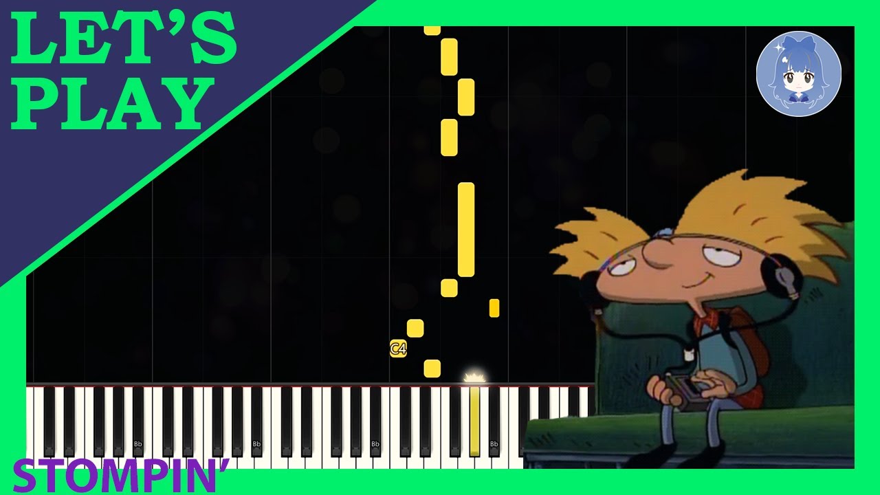 Hey Arnold's Stompin by Jim Lang [Piano Tutorial] - YouTube