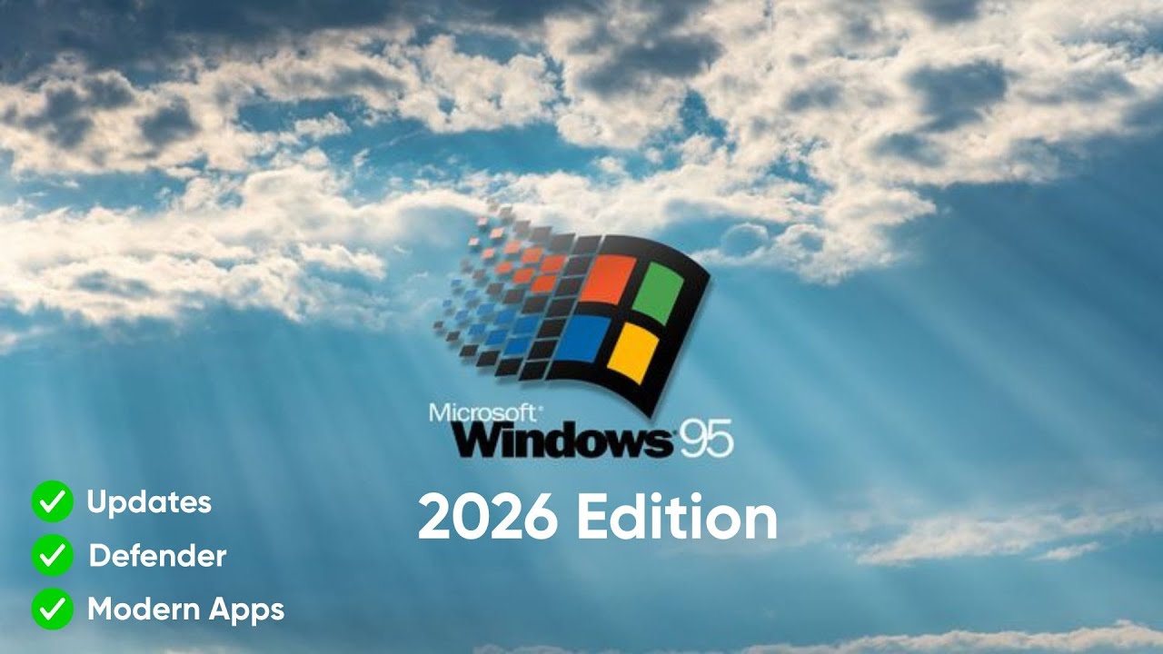 I Remade Windows 95, because Microsoft Won't - YouTube