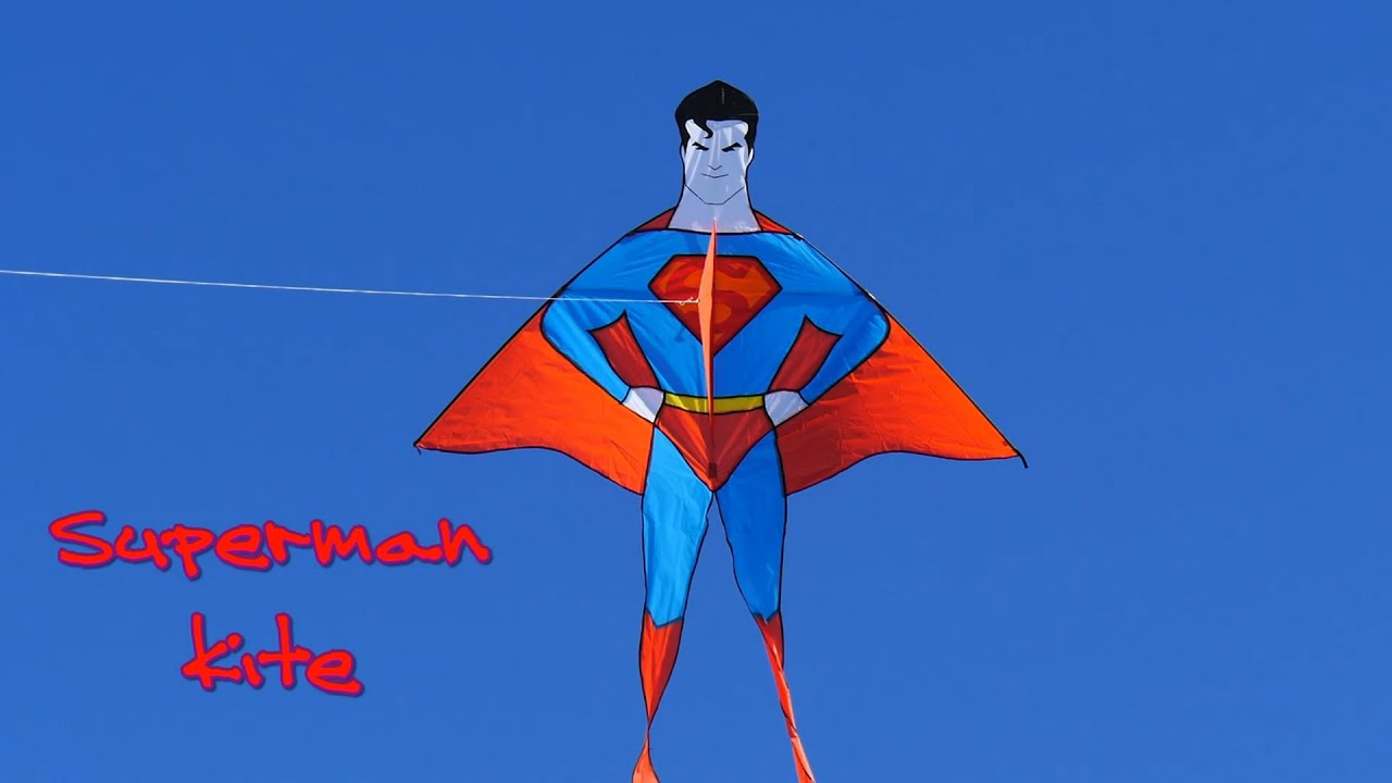Superman kite - YouTube