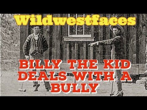 Billy the Kid deals with a bully - YouTube