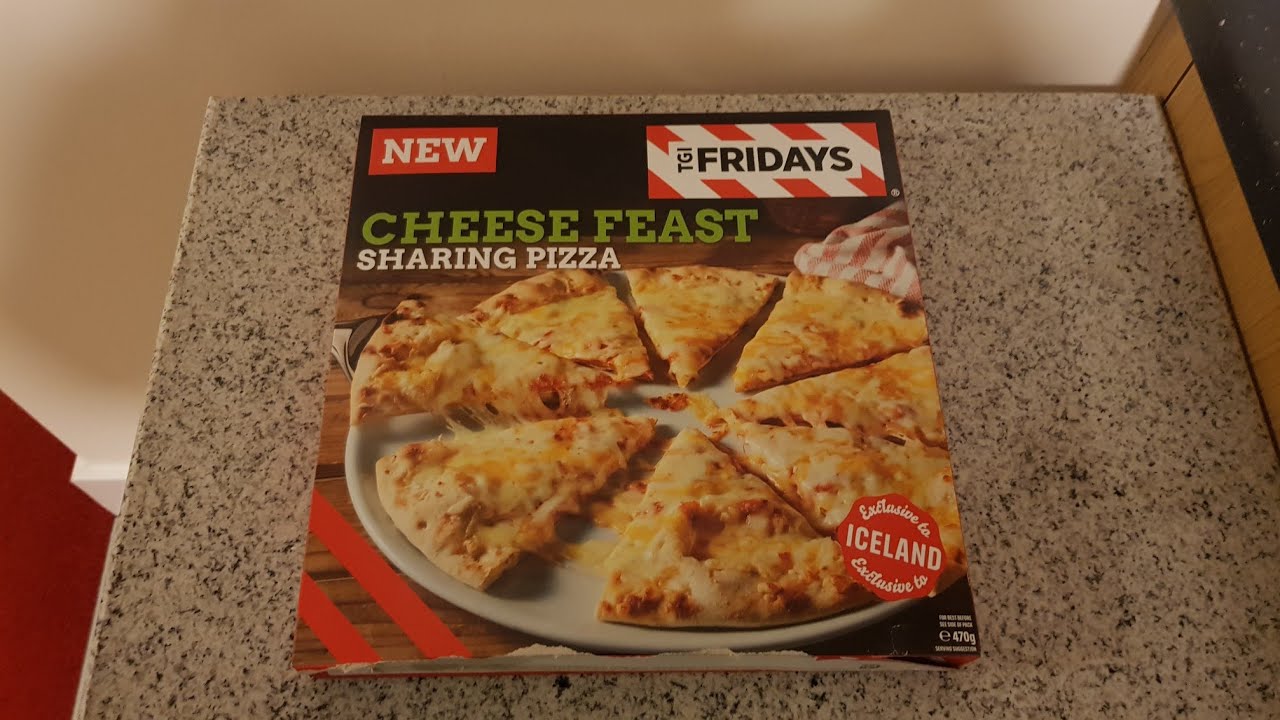 TGI Fridays pizza mukbang - YouTube