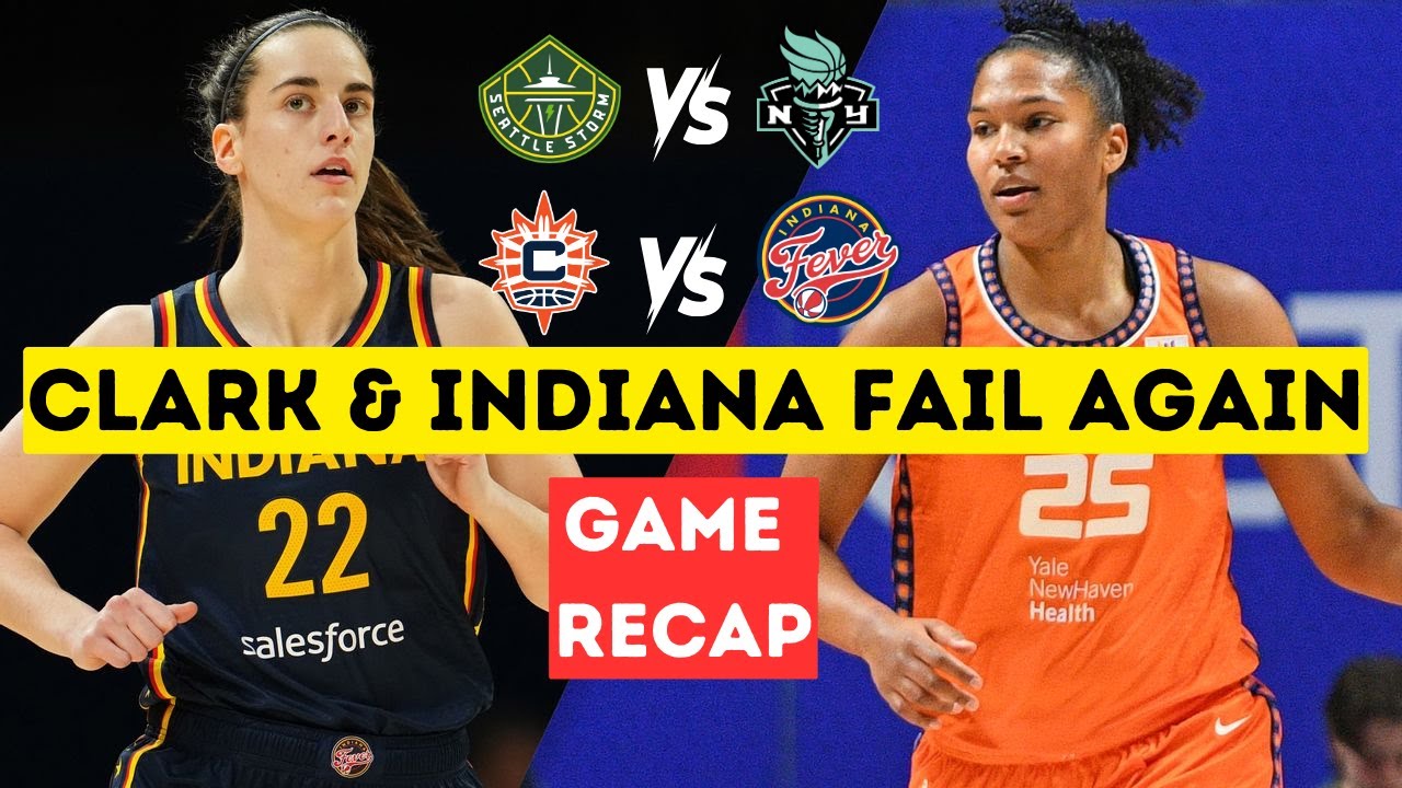 Clark Loses Again | Liberty Dominate Storm | Sun vs Fever & Storm vs ...