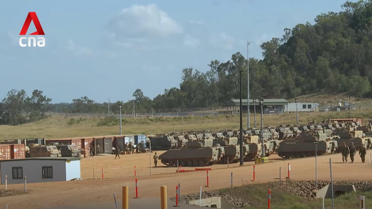 New camp for SAF personnel at Shoalwater Bay Training Area - YouTube