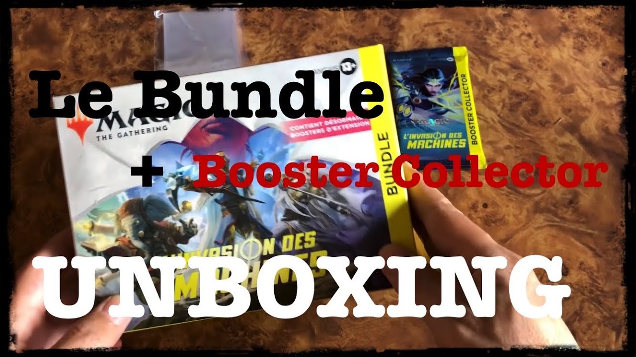 March of the Machine : le Bundle et Booster Collector. - YouTube