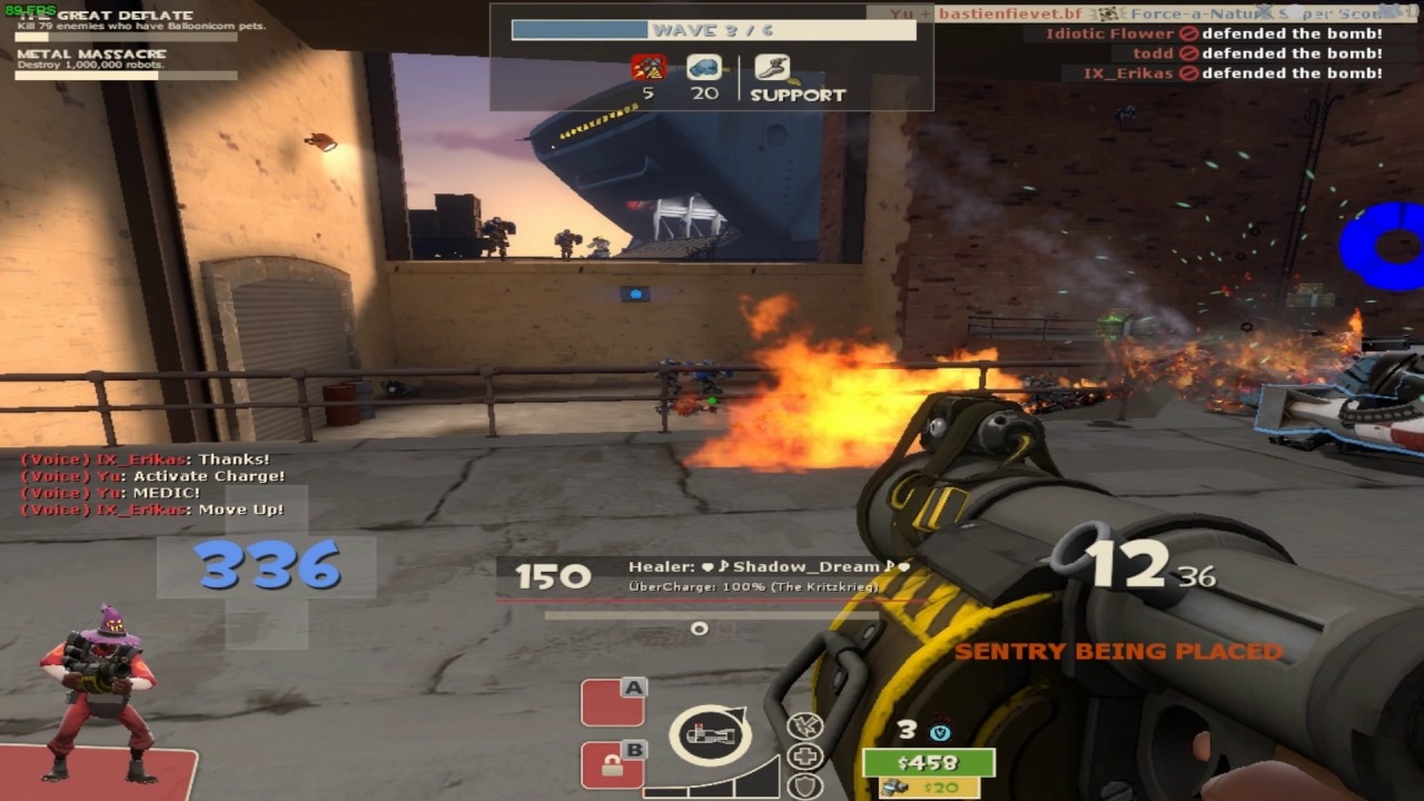 [TEAM FORTRESS 2 / MVM] Manhattan Big Apple Barricade DEMO - YouTube