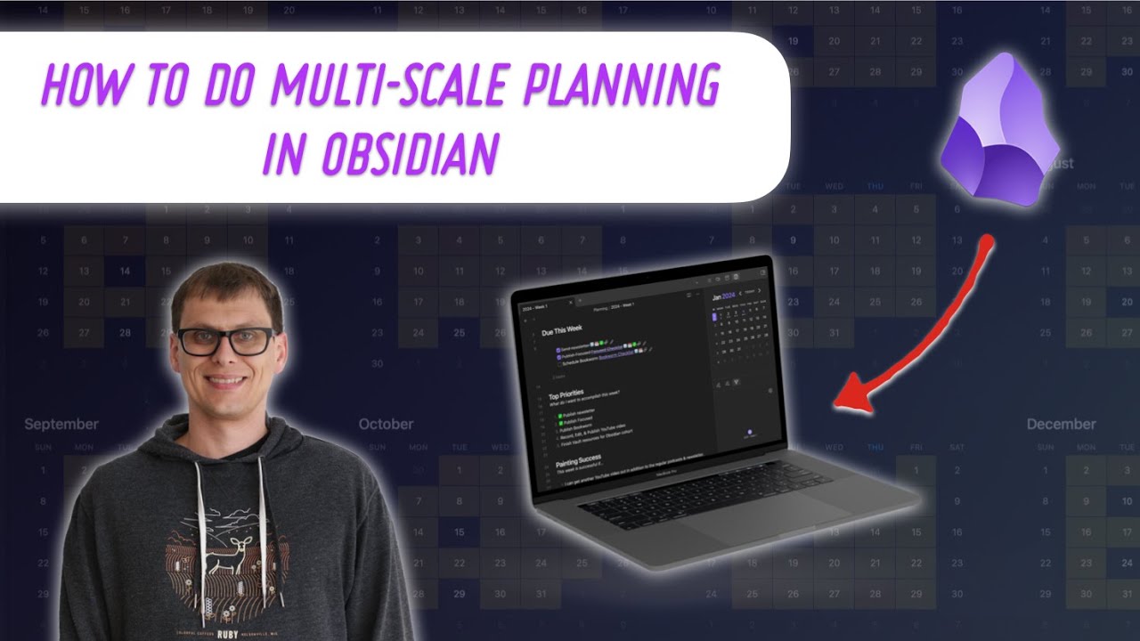 How to Do Cal Newport Style Multi-Scale Planning in Obsidian - YouTube