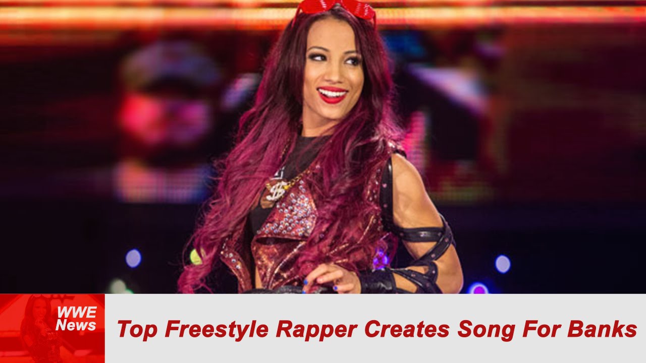 Top Freestyle Rapper Creates Song For Sasha Banks - YouTube