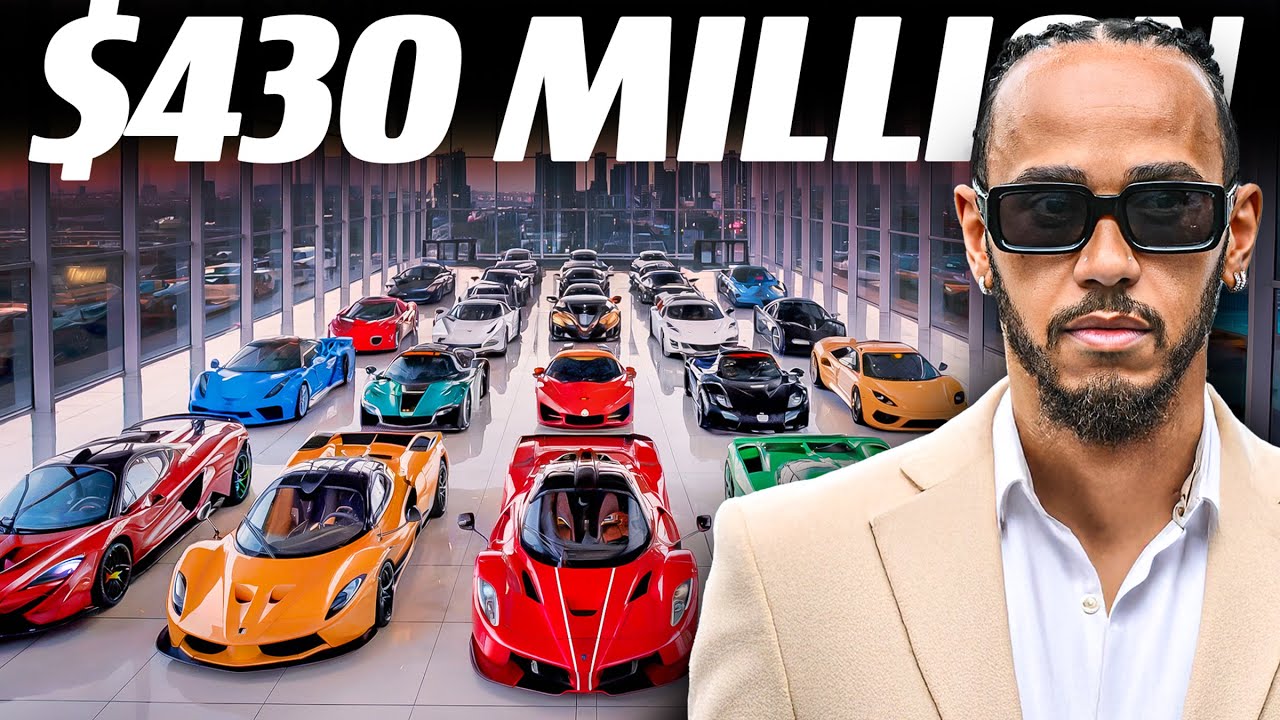 An EXCLUSIVE Look Inside Lewis Hamilton’s Car Collection - YouTube