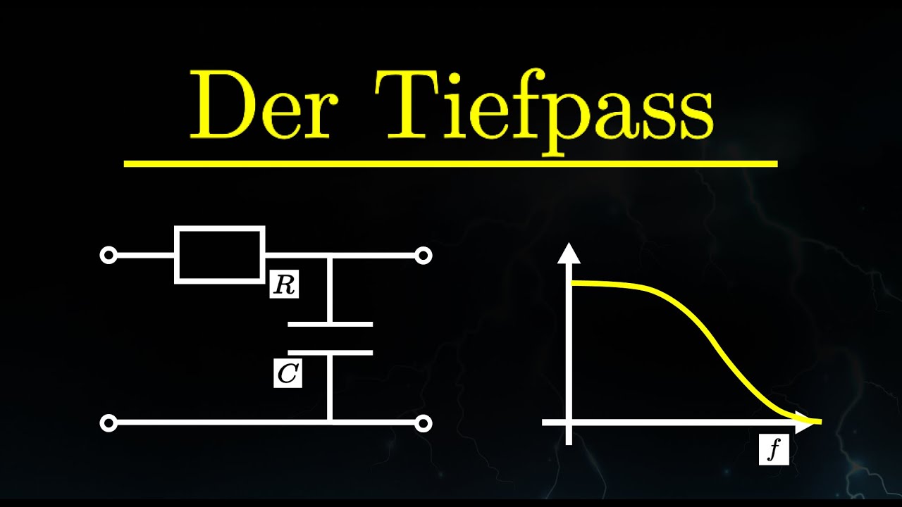 Der Tiefpass - Erklärung, Berechnung, Schaltung, Grenzfrequenz ...