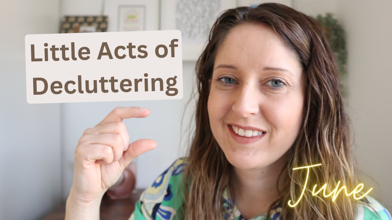 Little Acts of Decluttering | Declutter your life | minimalist ...