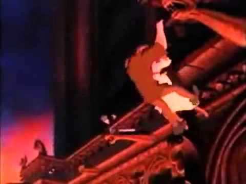 The Hunchback of Notre Dame 1996 (Disney) - Frollo's Death - YouTube