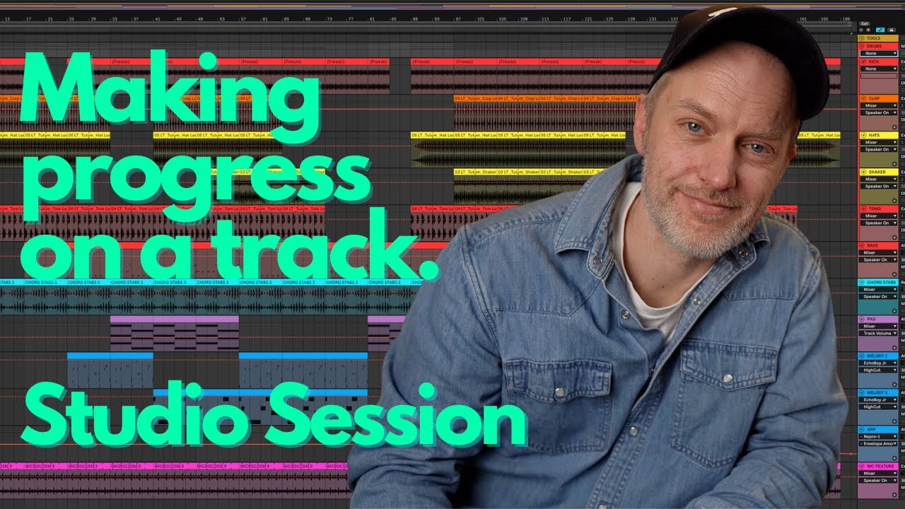 Making progress on a track (Studio Session) - YouTube