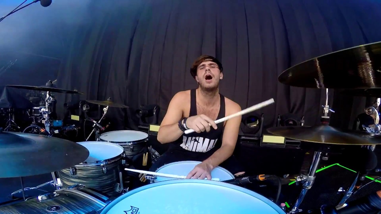 2CELLOS at ROCK AM RING 2017 - Satisfaction by Dusan Drums - YouTube