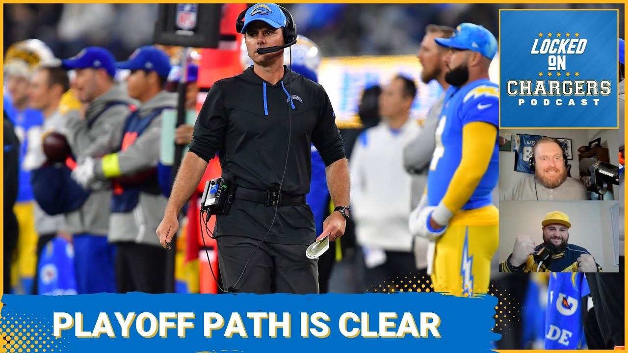The Los Angeles Chargers Playoff Path Clear: Win Out And Get In - YouTube