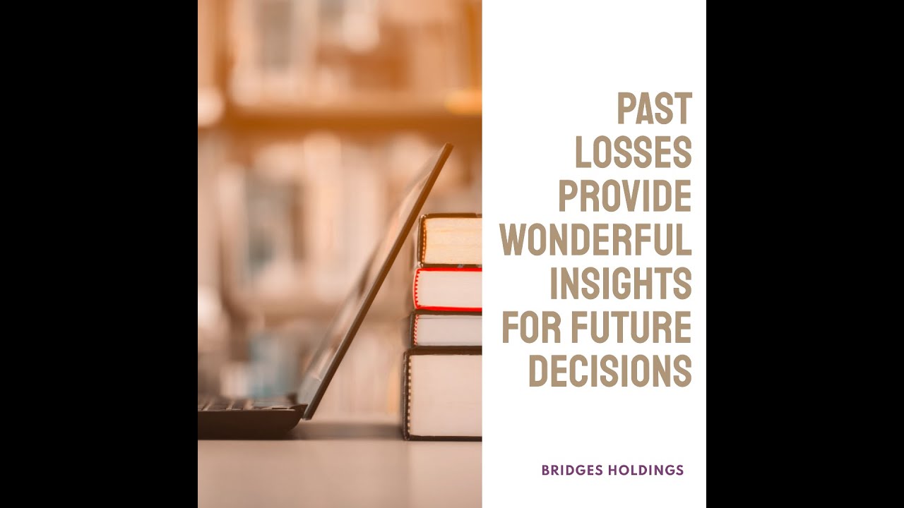 Past losses provide wonderful insights for future decisions! - YouTube