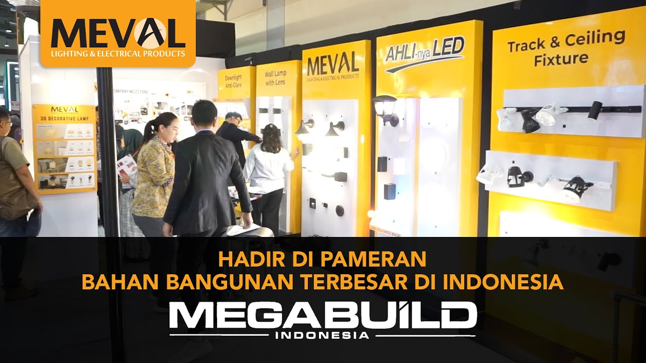 Megabuild Indonesia & Keramika Indonesia 2024 | MEVAL Exhibition - YouTube