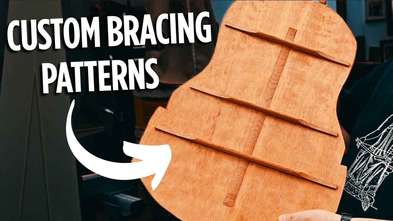 Classical Guitar Bracing Patterns | Woodworking Tutorial - YouTube