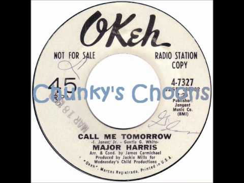 Major Harris - Call Me Tomorrow - YouTube