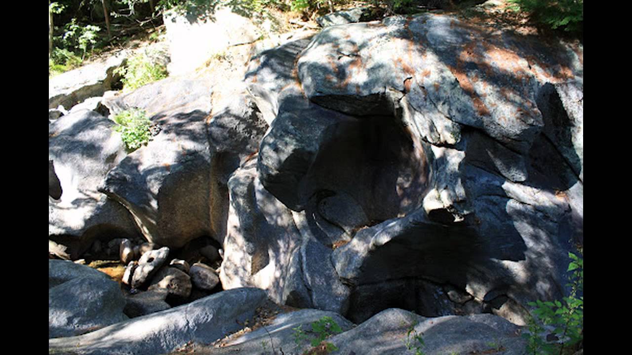 Sculptured Rocks Natural Area, Groton NH - YouTube