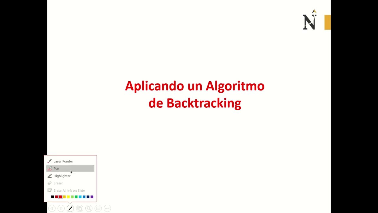 Algoritmo BackTracking - Explicado con permutaciones - YouTube